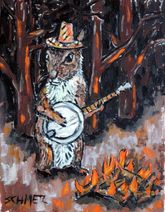 Animals Playing Banjo