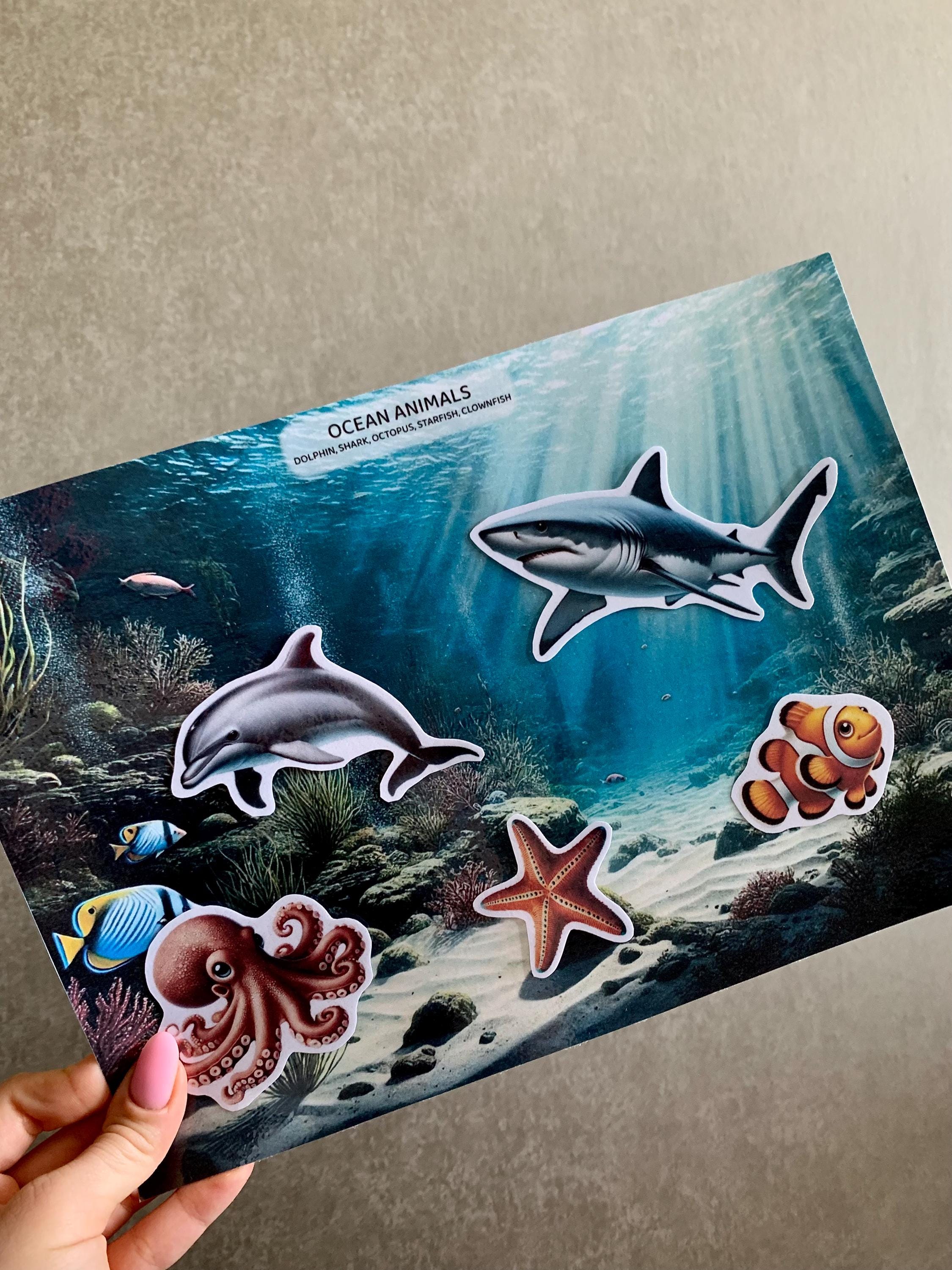 Printable Animal Habitat Matching Book for Toddlers – Educational ...