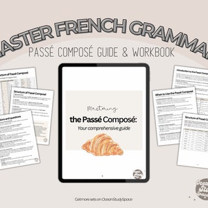 Complete Passé Composé Mastery Workbook Learn French for Beginners ...