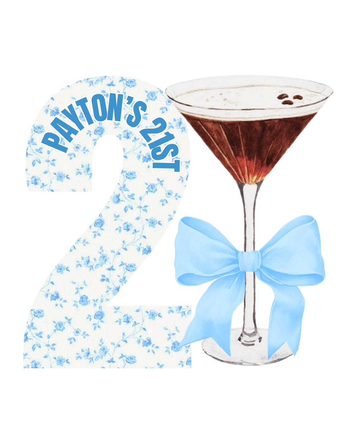 21 BIRTHDAY SIGN digital File - Etsy