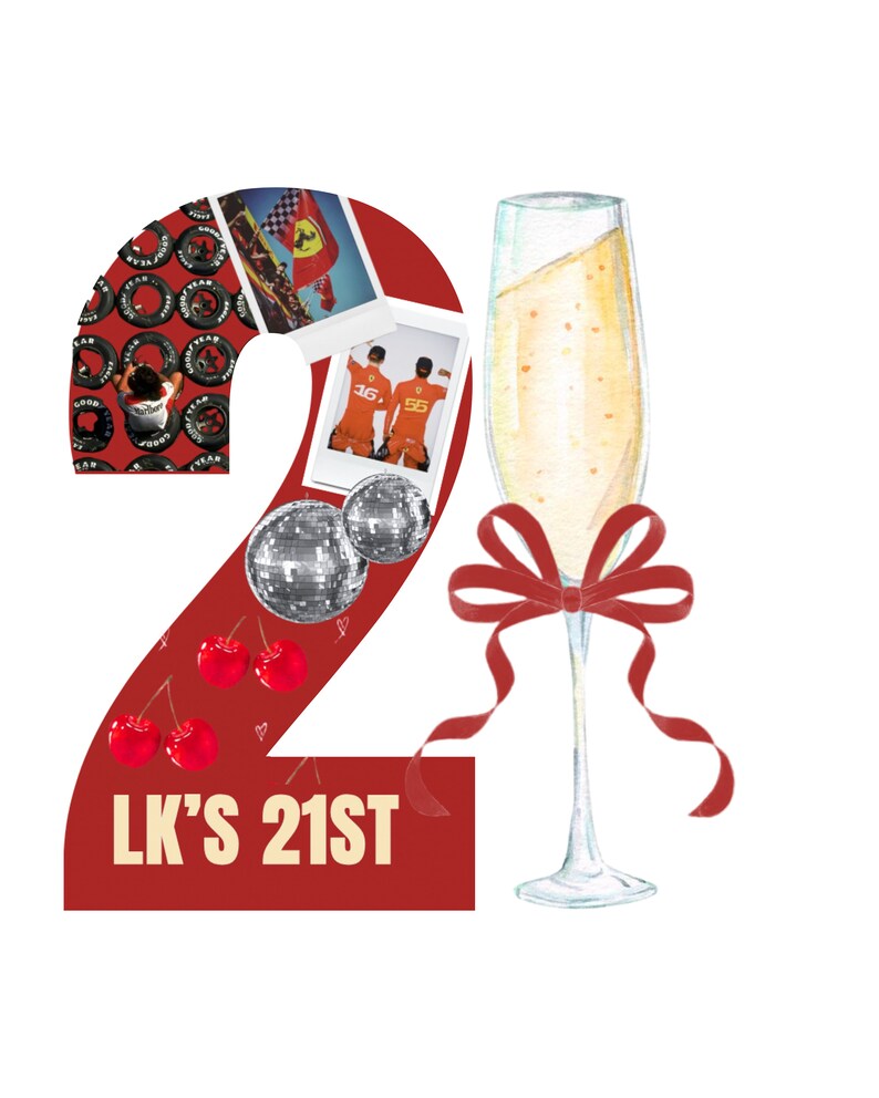 21 BIRTHDAY SIGN digital File - Etsy