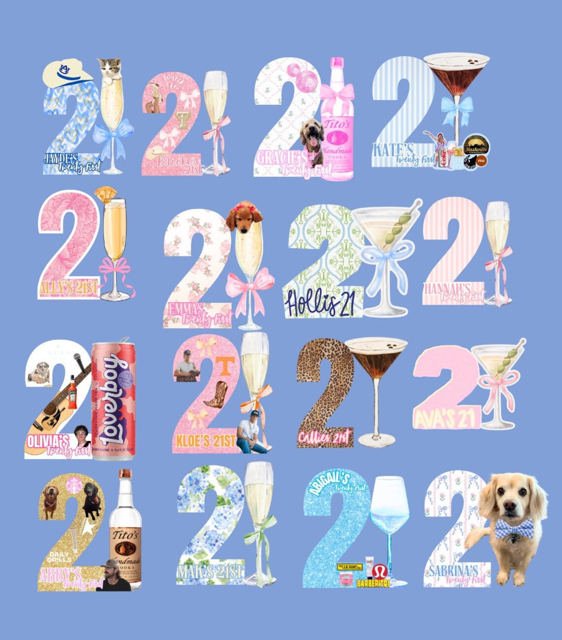 21 BIRTHDAY SIGN (digital File) - Etsy