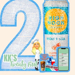 21 BIRTHDAY SIGN (digital File) - Etsy