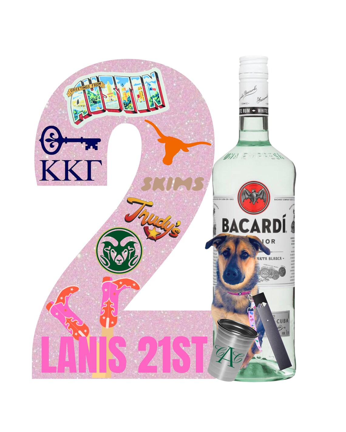 21 BIRTHDAY SIGN digital File - Etsy