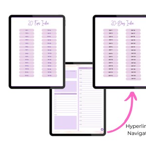 30-day Anti-procrastination Digital Planner for Tablets Using Goodnotes ...