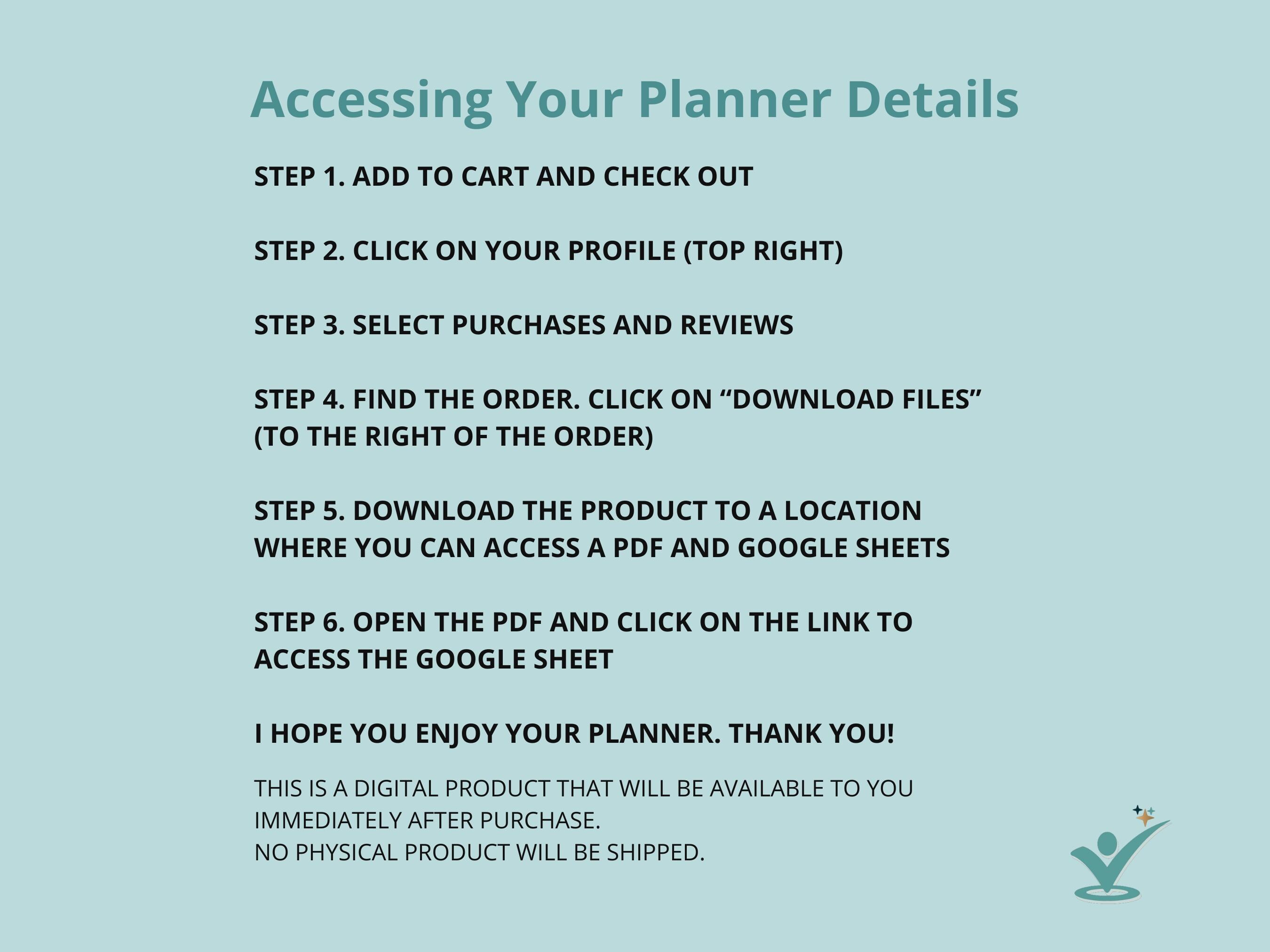 All-in Student Academic Planner Spreadsheet in Google Sheets ...