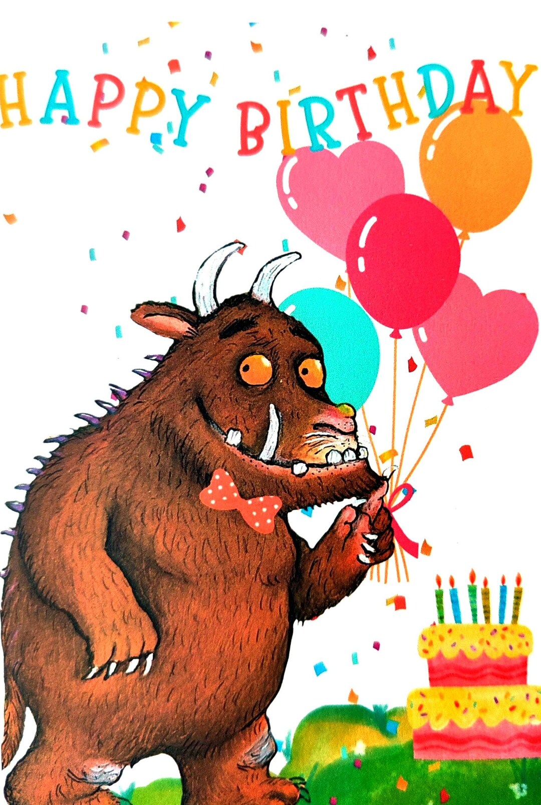Gruffalo Birthday Card - Etsy