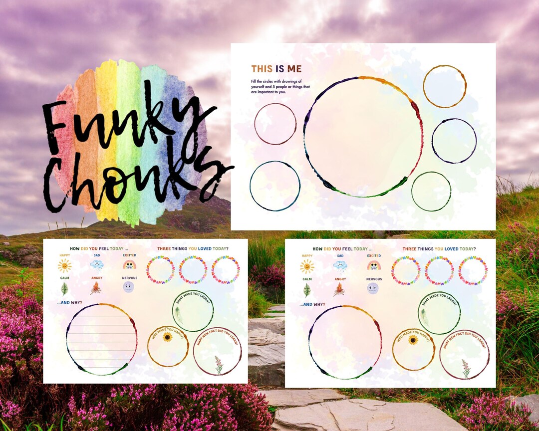 Journal Activity Sheet for Children - Etsy