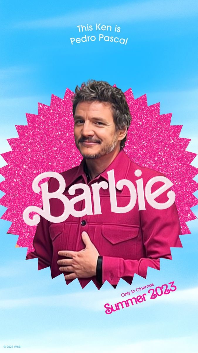 Pedro Pascal Barbie Digital Poster Print! - Etsy