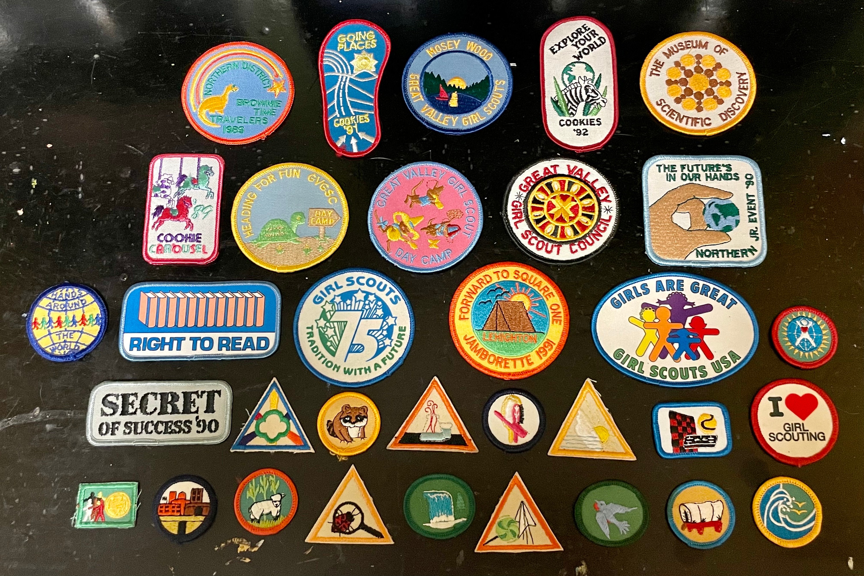 Vintage Girl Scout Patches - Etsy