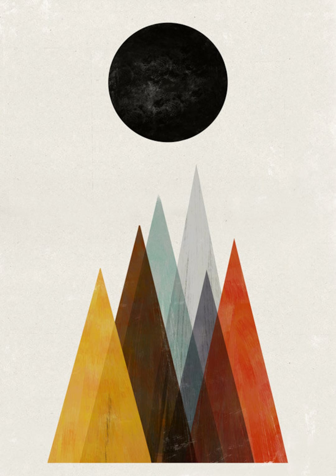 Eclipse Print - Etsy