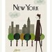New York Print - Etsy