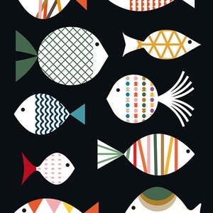 Fish Print - Etsy