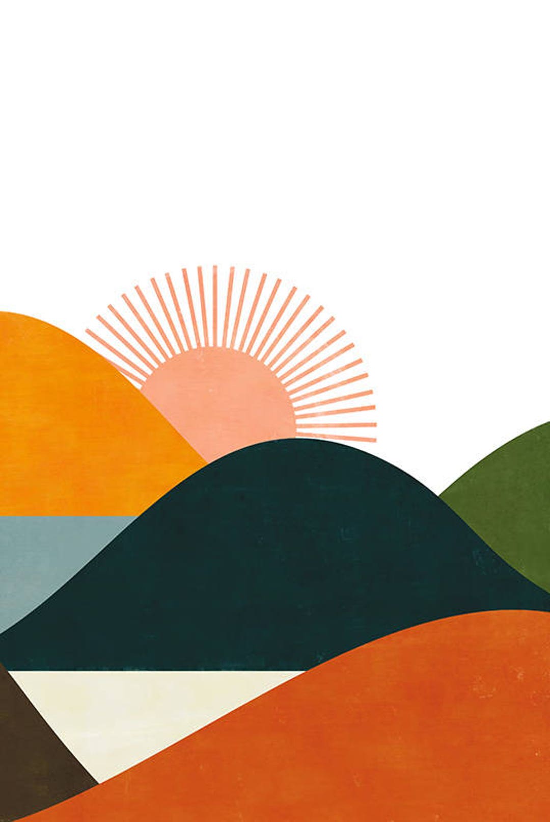 Landscape Print - Etsy