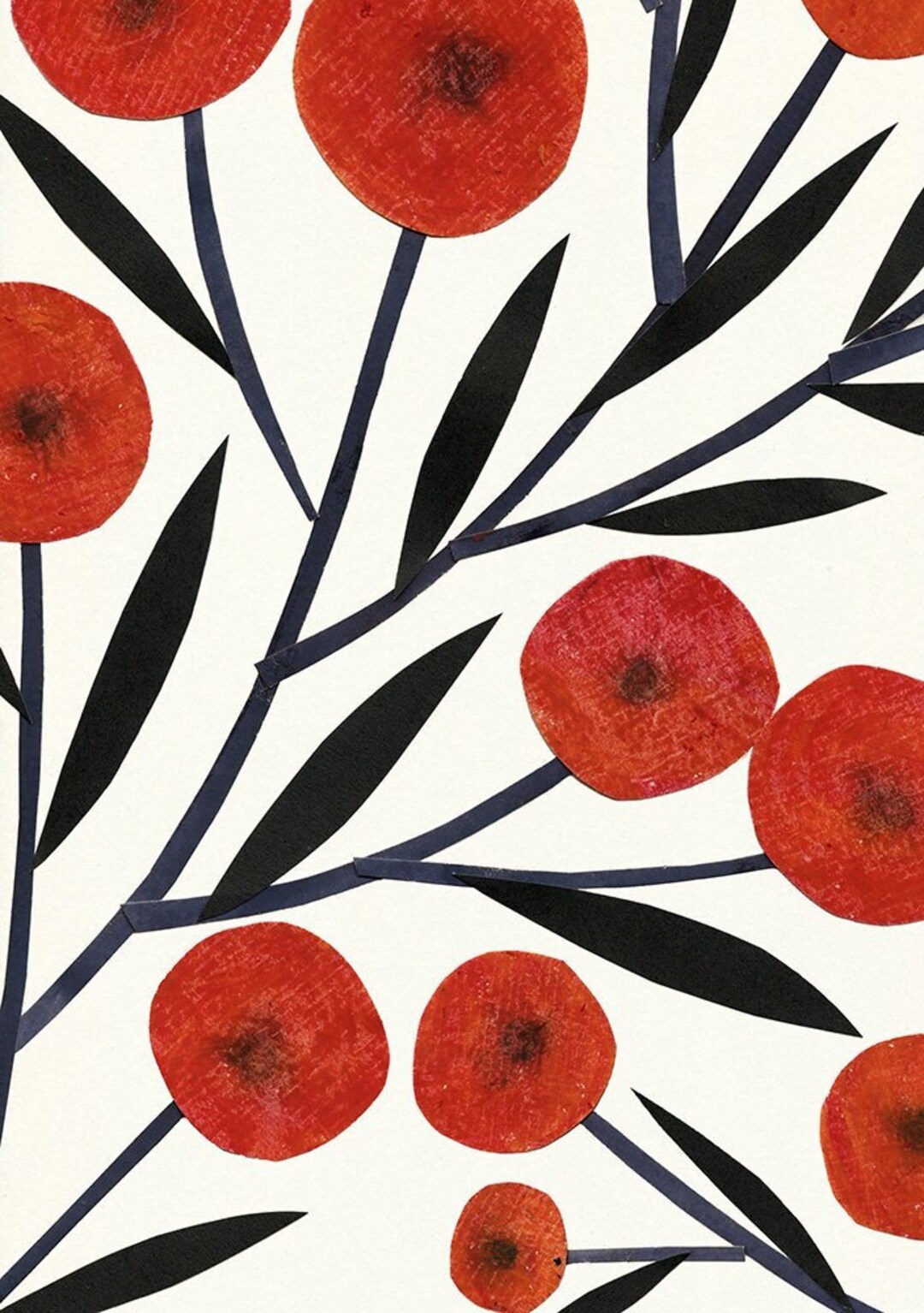 Poppies Print - Etsy