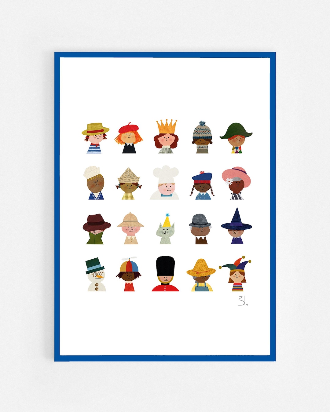 Very Good Hats Print - Etsy