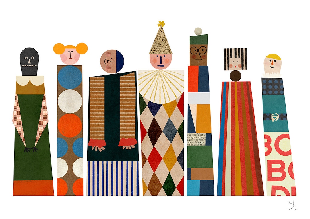 Carnival Print - Etsy