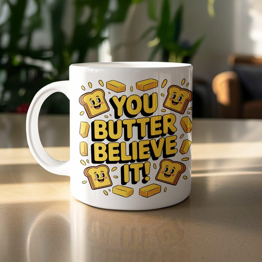 Funny Joke Mug, Cute Toast Mug, Food Lover Gifts, Kitchen Decor, Funny ...
