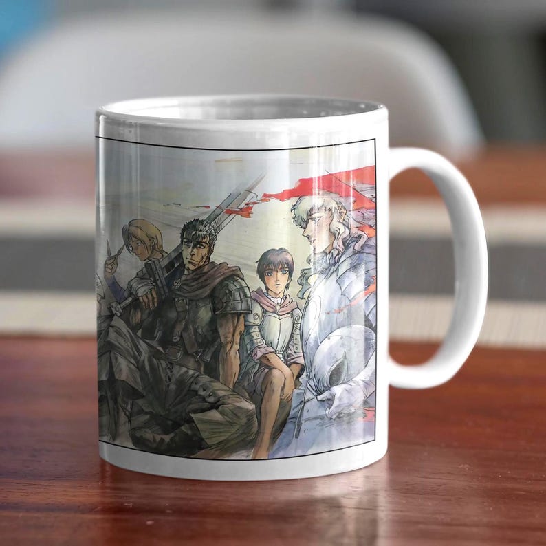 Berserk Anime Mug: Band of the Hawk - Collectible Manga Coffee Cup - Etsy