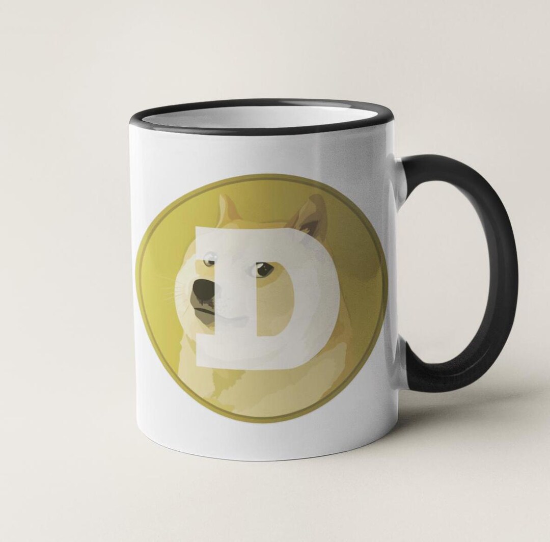 Funny Meme Doge Mug, Cryptocurrency Coffee Mug, Dogecoin Fan Gift ...