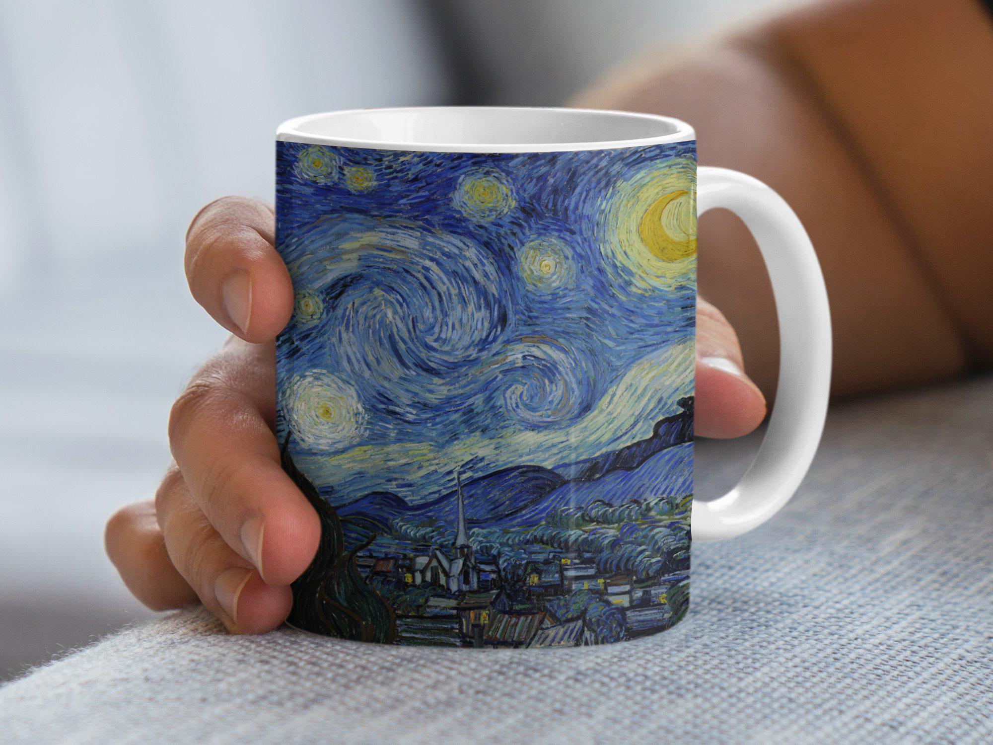Van Gogh Starry Night Mug, Art Inspired Coffee Mug, Unique Artistic Mug ...