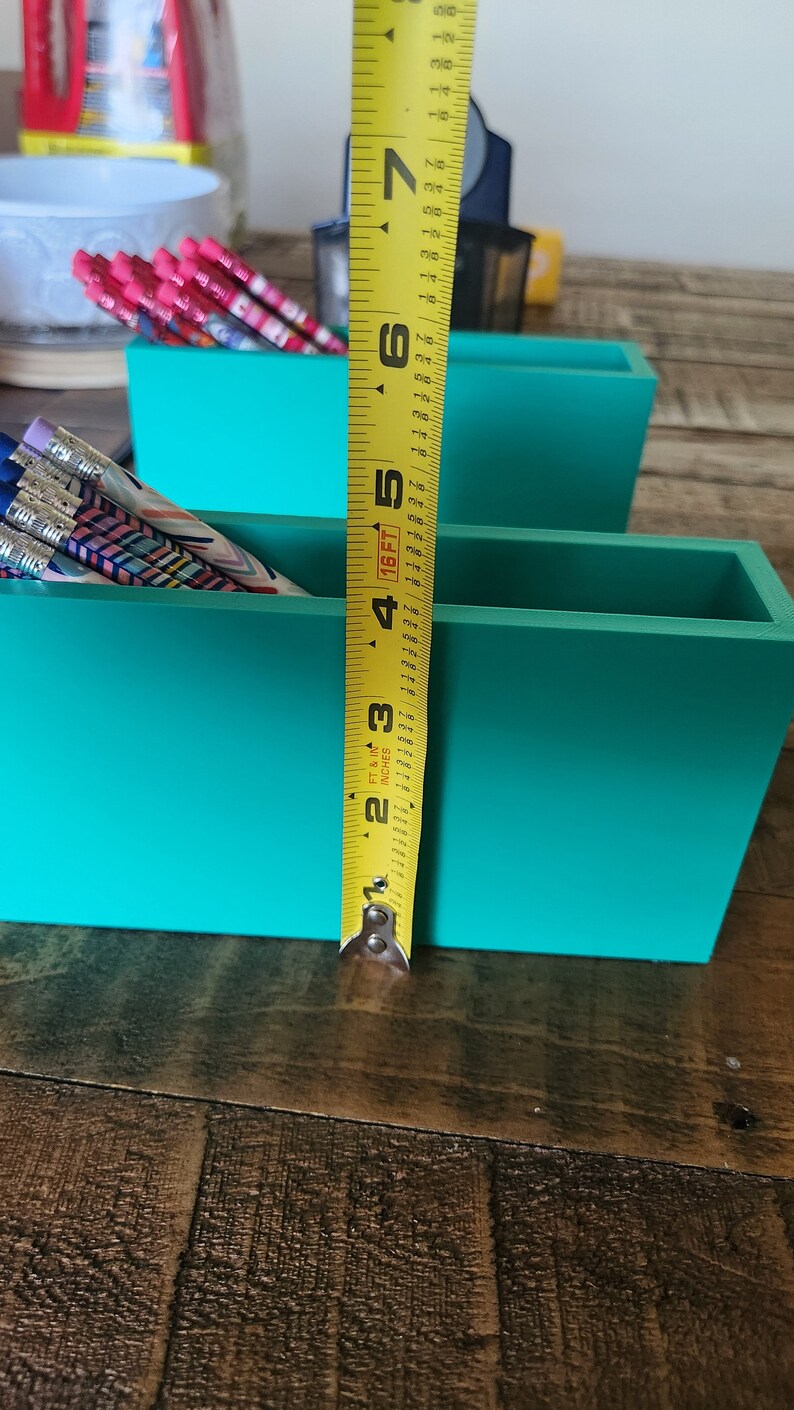 3D Printed Pencil and Sharpener Station - Etsy