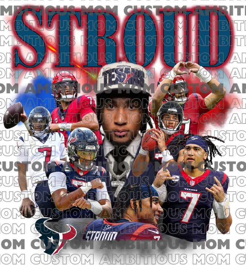 Cj Stroud T-shirt Design, PNG File & SVG File, Vintage Collage ...
