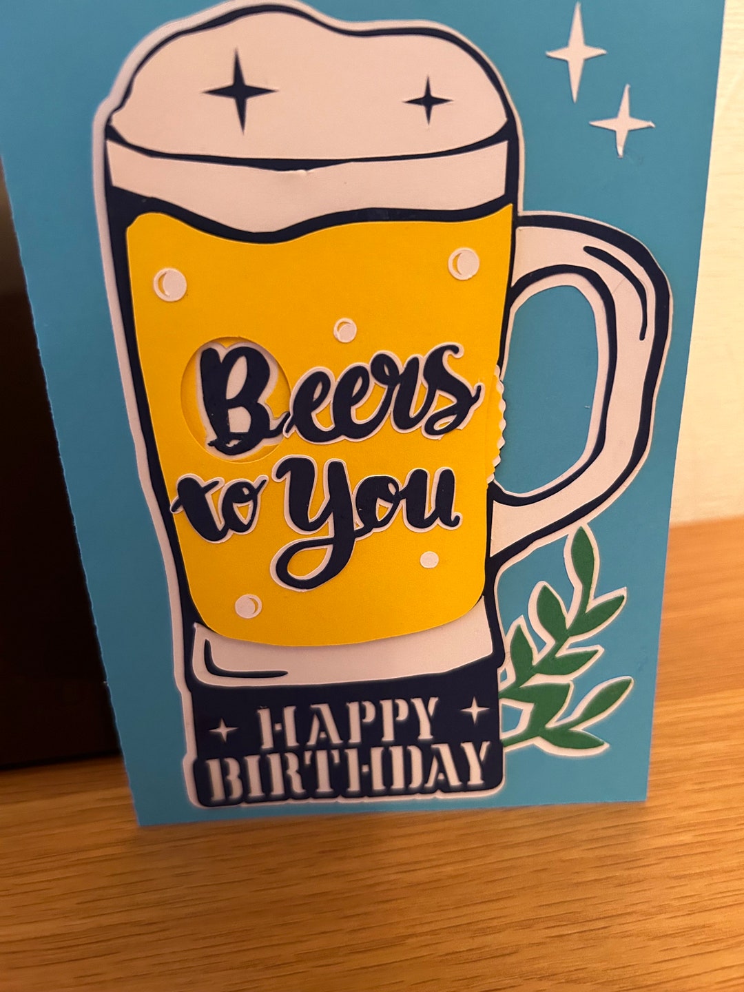 Birthday Card / Fathers Day Card for Dad or Anyone Who Likes Beer Funny ...