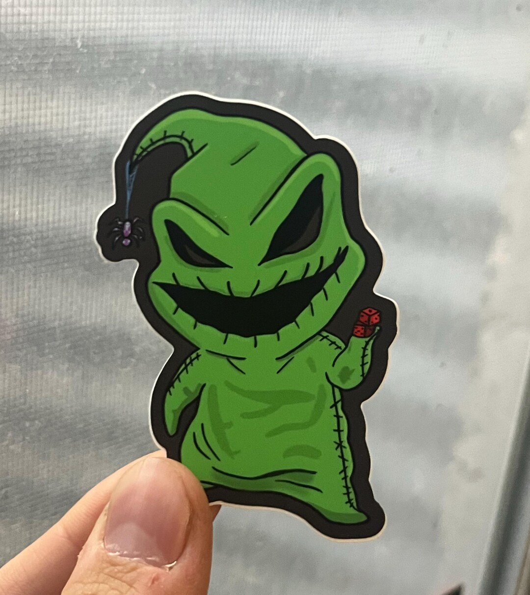 Oogie Boogie Sticker (nightmare Before Christmas) - Etsy