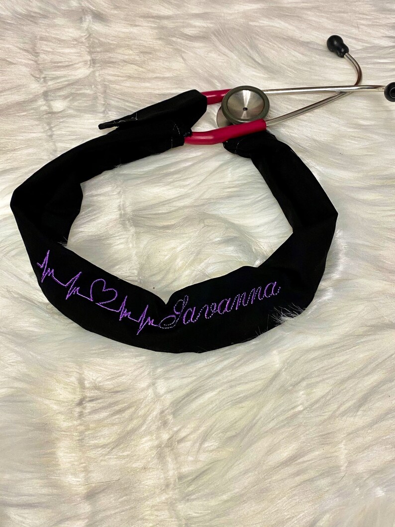 Custom Monogramed Stethoscope Cover Great for RN, EMT, RT or Medic - Etsy