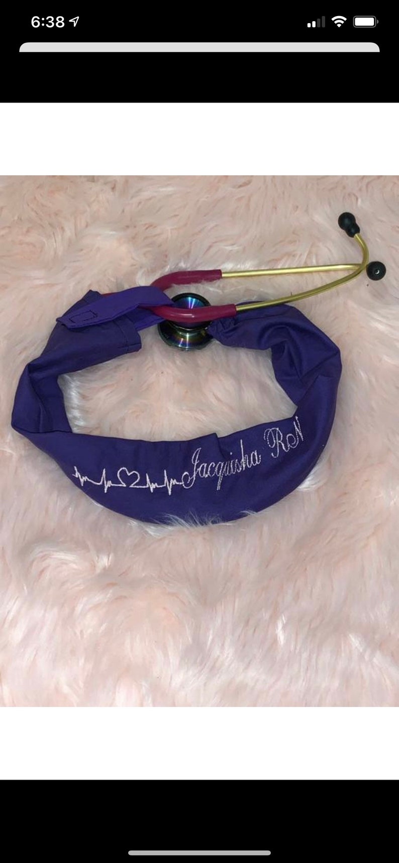 Custom Monogramed Stethoscope Cover Great for RN, EMT, RT or Medic - Etsy