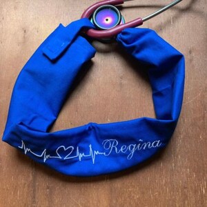 Custom Monogramed Stethoscope Cover Great for RN, EMT, RT or Medic - Etsy