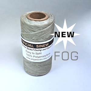 Imitation / Artificial SINEW 4 Oz Spool, Waxed, Splittable for Pine ...