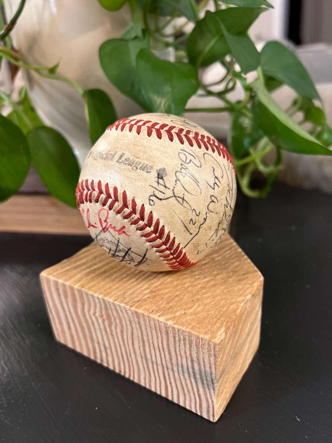 Baseball / Softball Ball Holder Stand - Long Leaf Southern Pine - Etsy