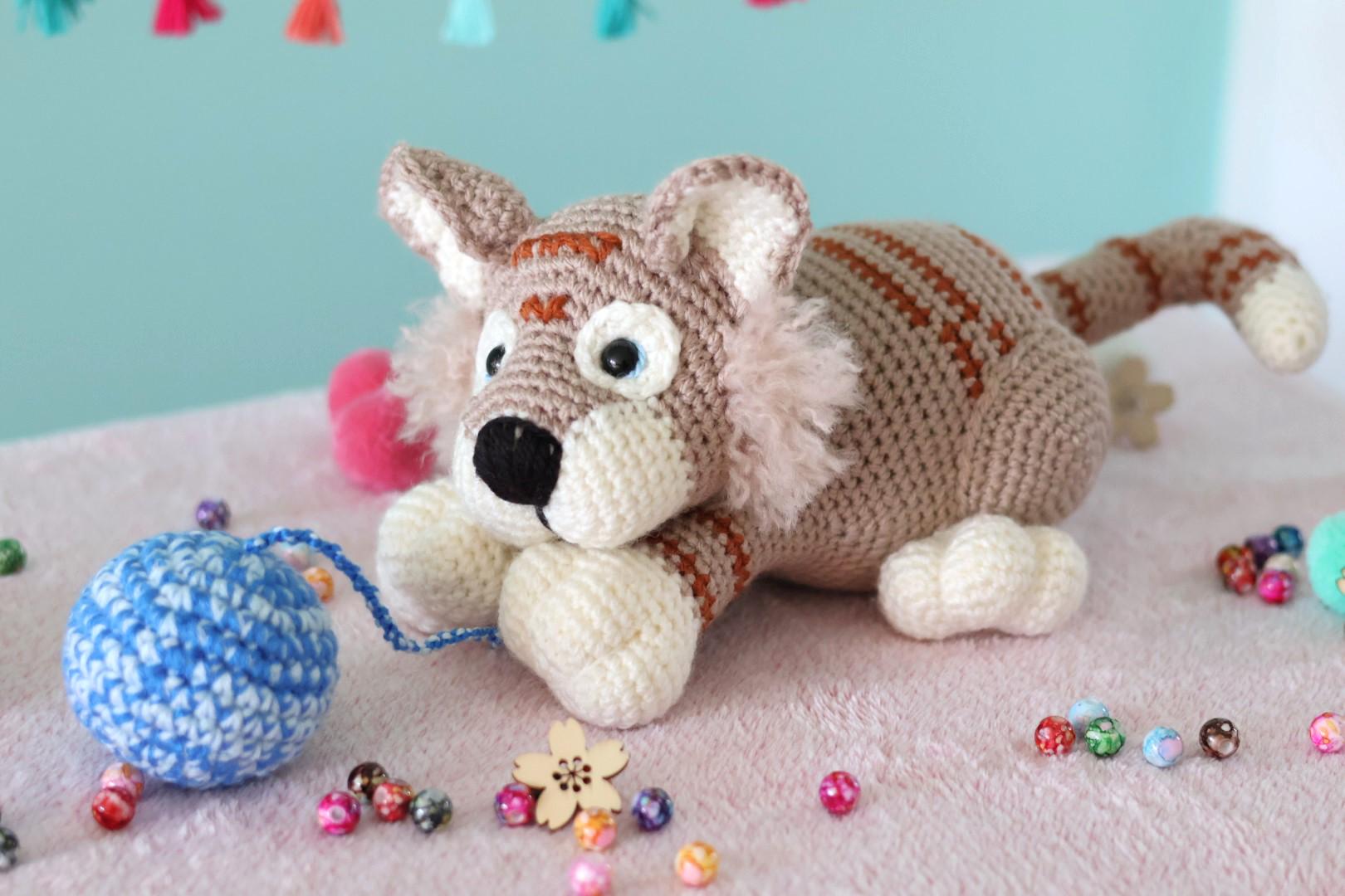 Lexi the Liger Amigurumi Crochet Pattern PDF English US - Etsy
