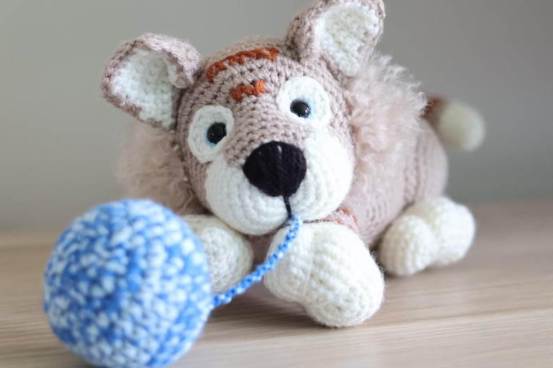 Lexi the Liger Amigurumi Crochet Pattern PDF English US - Etsy