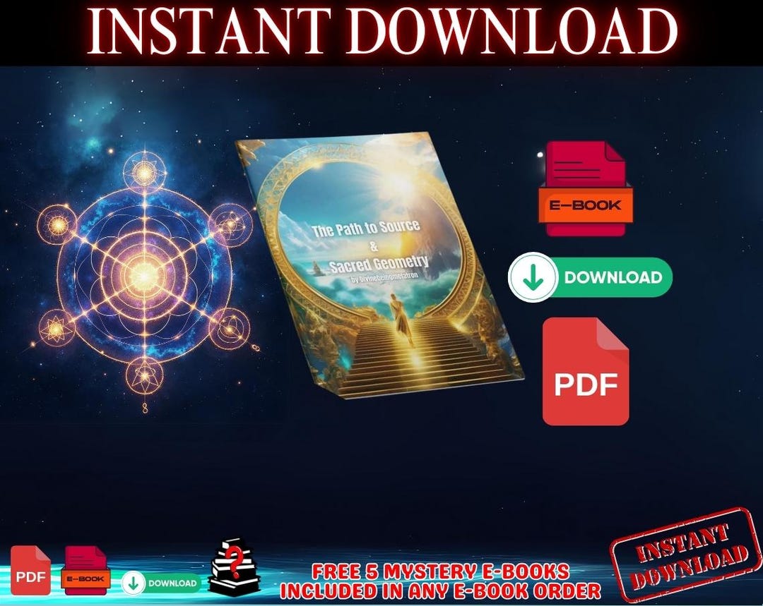 The Path to Source & Sacred Geometry PDF Course - Etsy