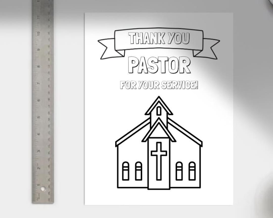 Thank You Pastor for Serving Our Church - Pastor Appreciation Month ...