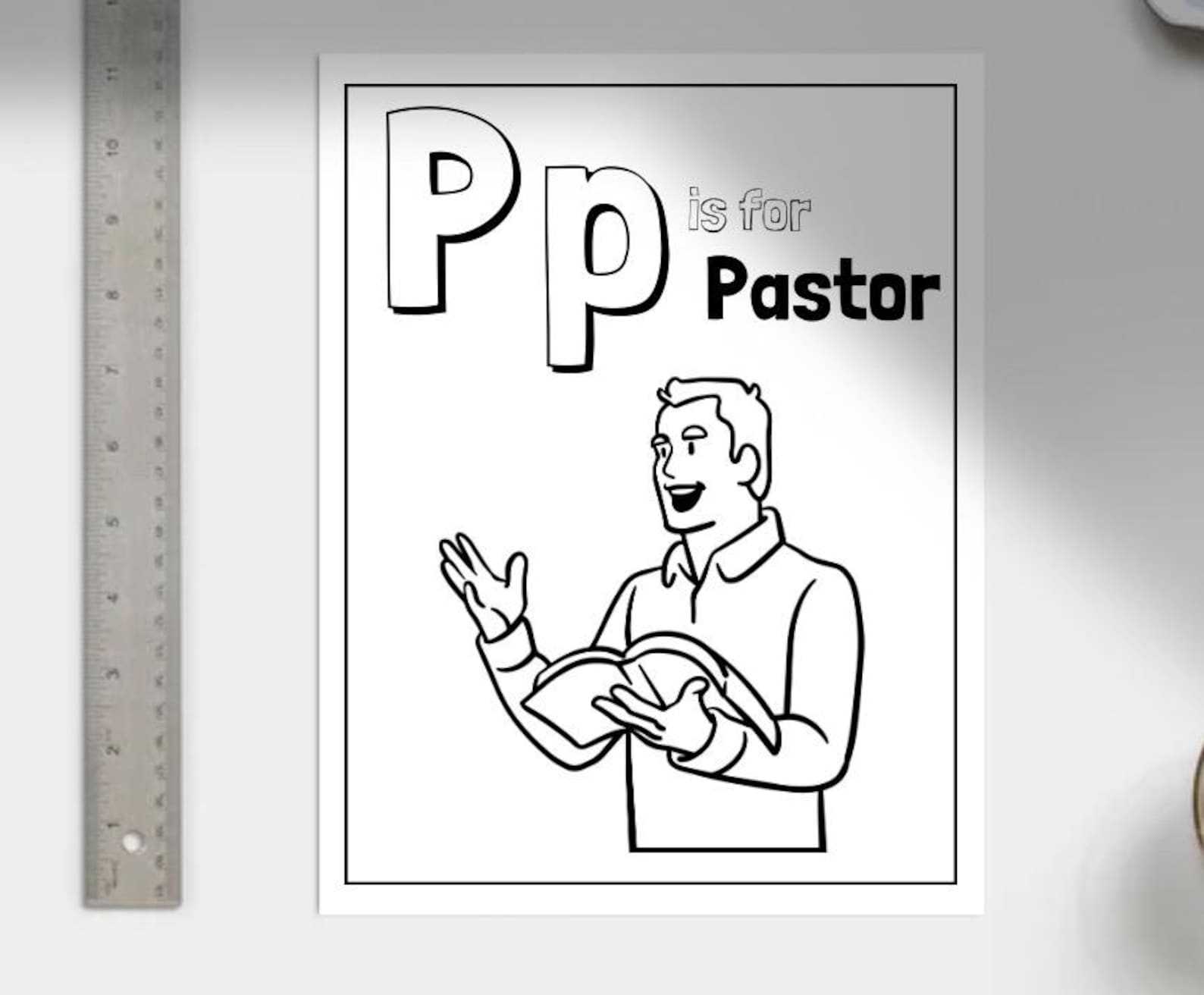 Pastor Appreciation Month Coloring Page Bundle - Etsy