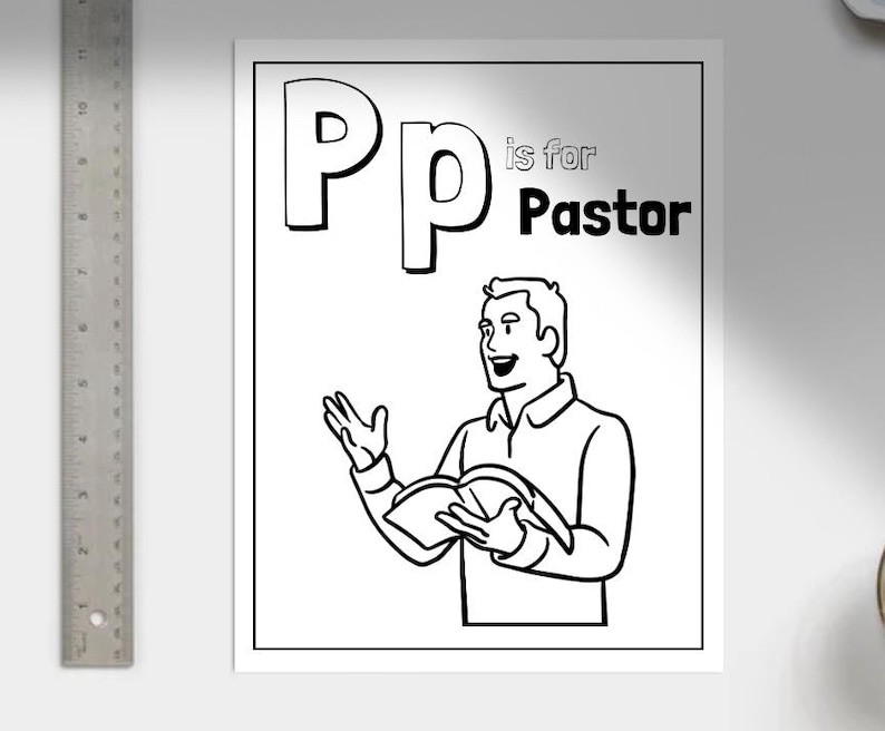 Pastor Appreciation Month Coloring Page Bundle - Etsy