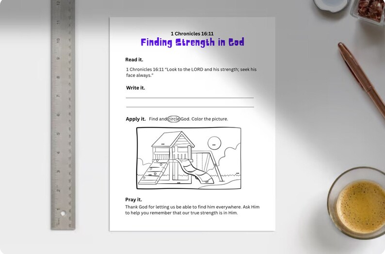 Kids Bible Worksheet Bundle X4 - Etsy