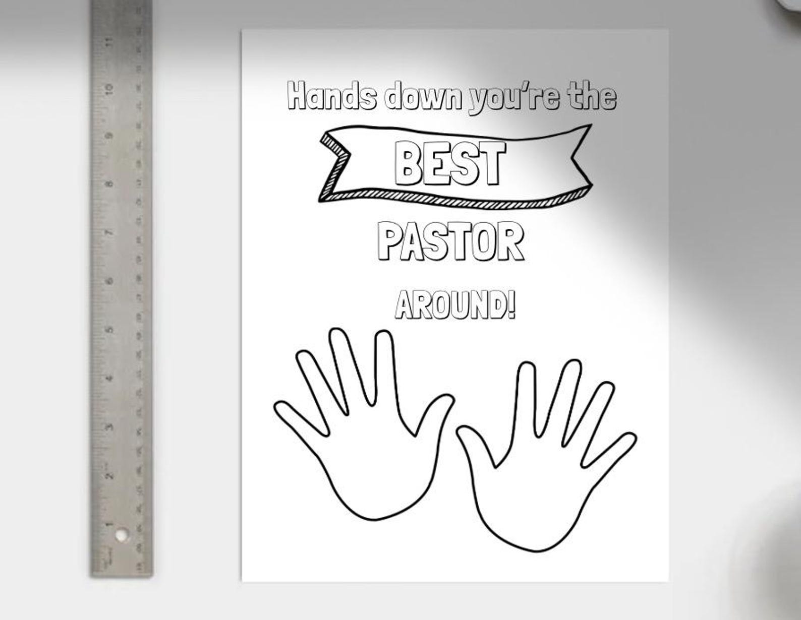 Pastor Appreciation Month Coloring Page Bundle - Etsy