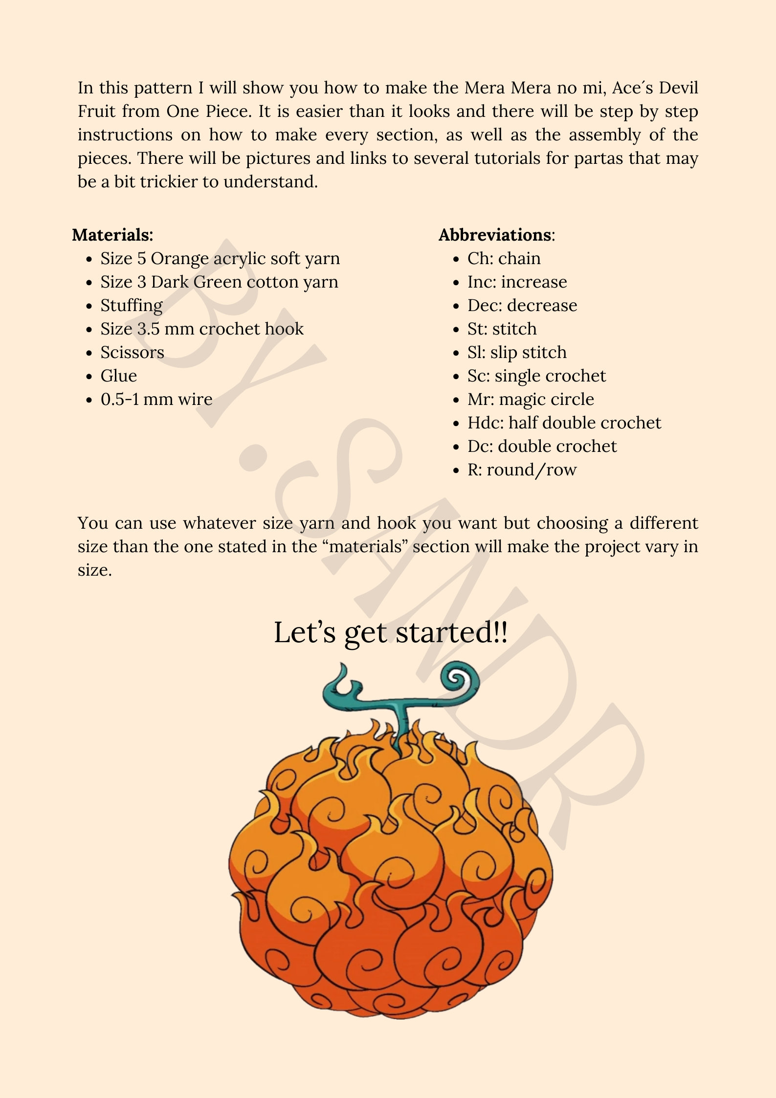 MERA MERA Crochet Pattern - Etsy