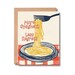 Funny Pasta Lover Card Printable | Spaghetti Foodie Art Card | Digital ...