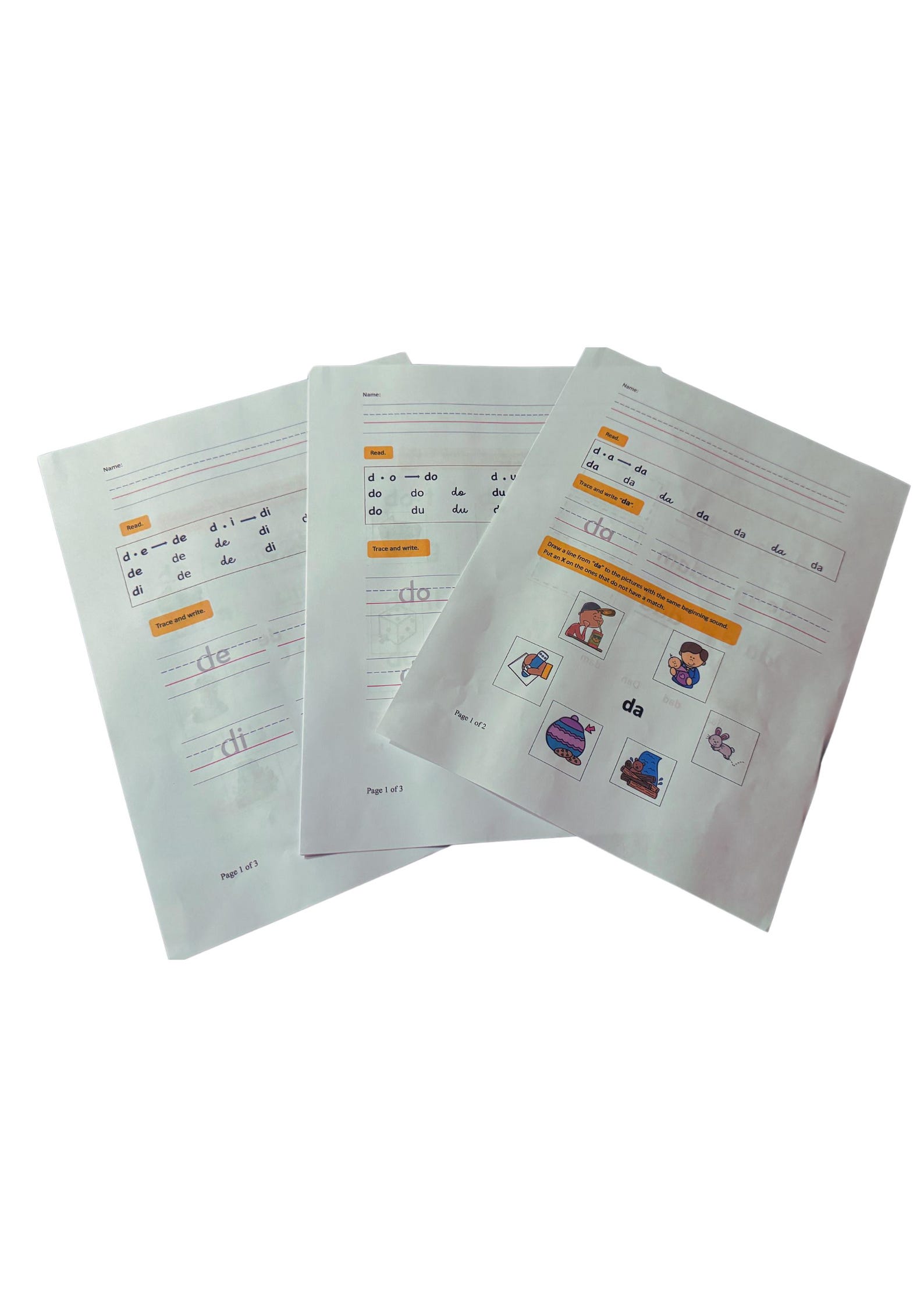 Master B to L CVC Words (multi Sensory Learning Worksheets) - Etsy