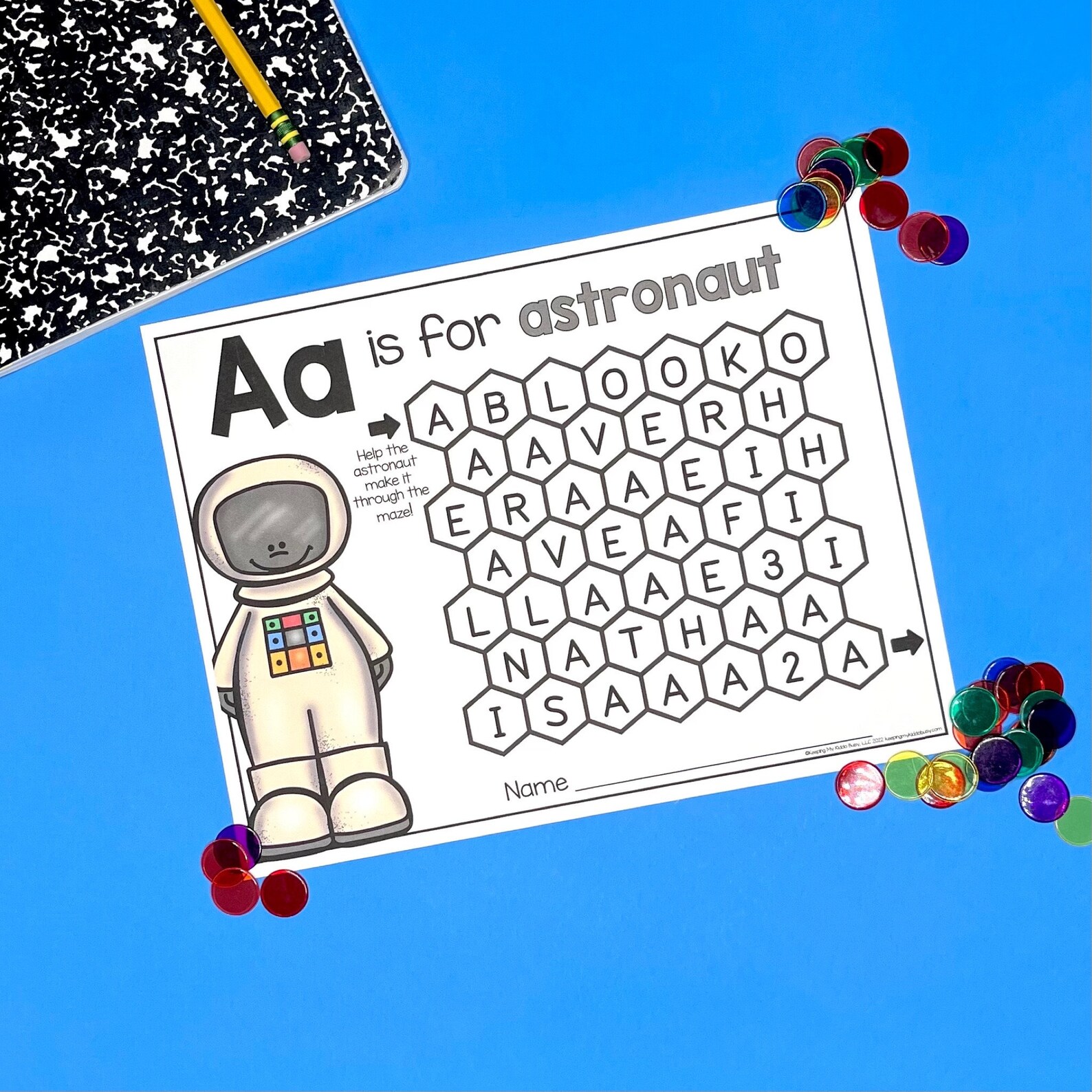 Alphabet Mazes - Printable Mazes for Kids - Preschool Printables ...