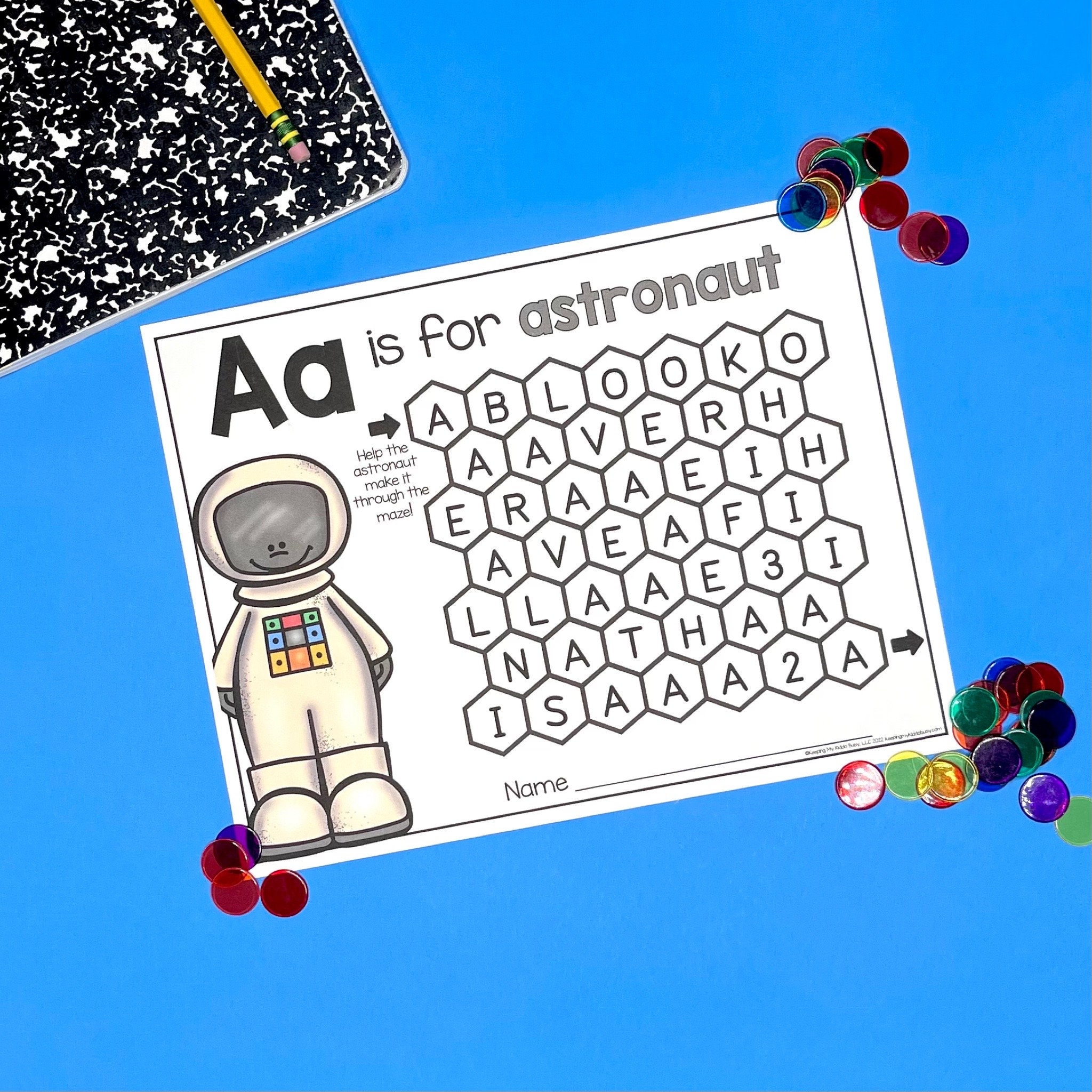 Alphabet Mazes - Printable Mazes for Kids - Preschool Printables ...