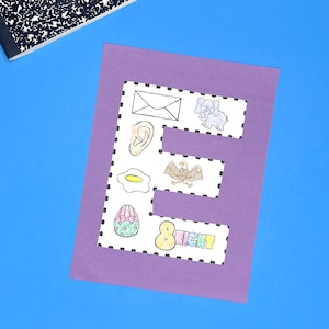 Alphabet Crafts - Preschool and Kindergarten Alphabet Worksheets and ...