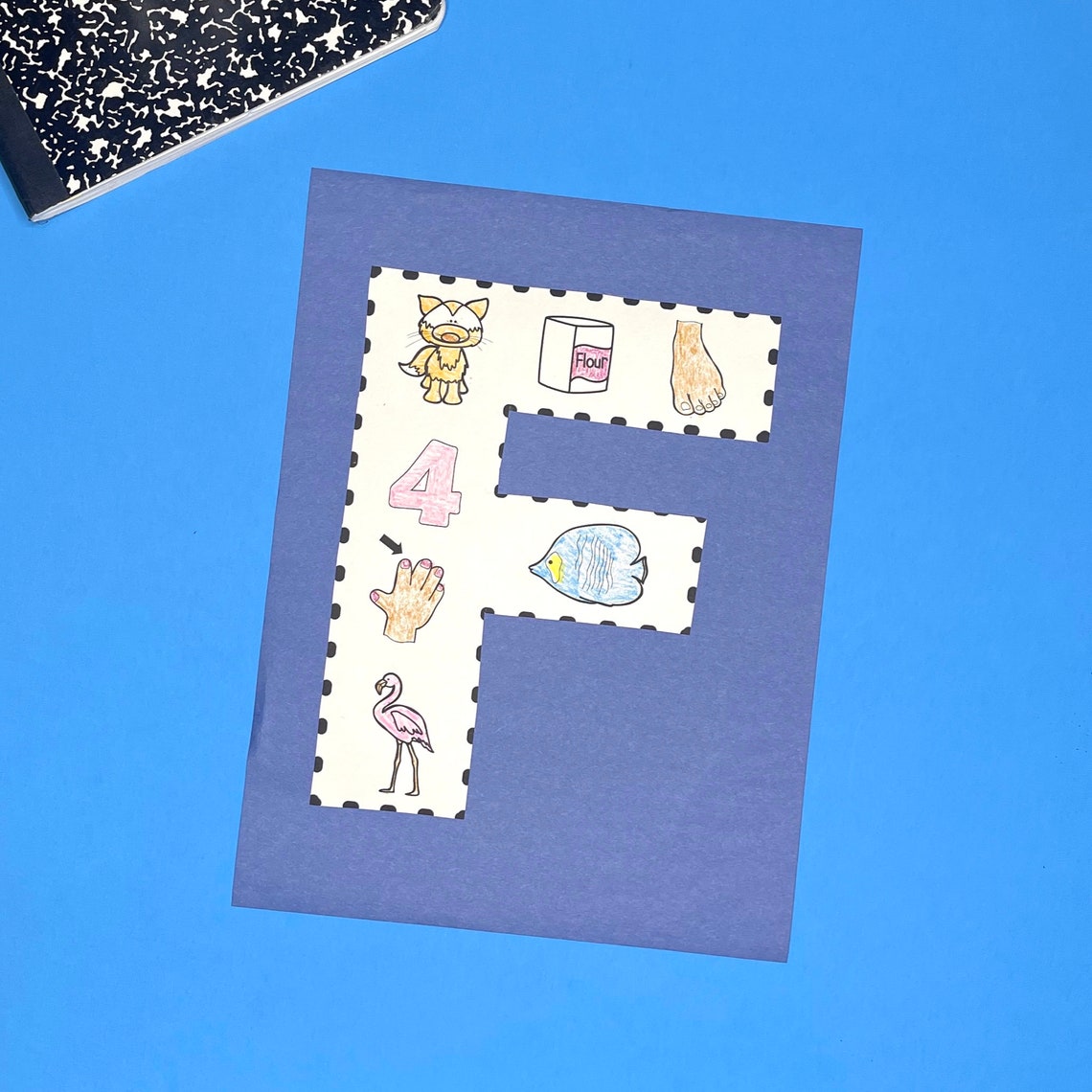 Alphabet Crafts - Preschool and Kindergarten Alphabet Worksheets and ...