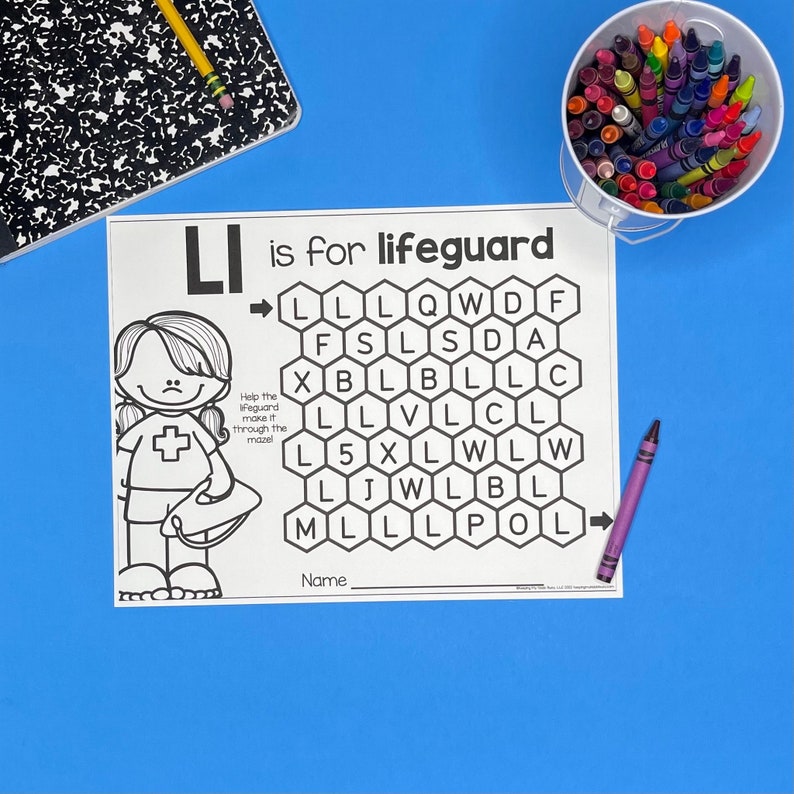 Alphabet Mazes - Printable Mazes for Kids - Preschool Printables ...